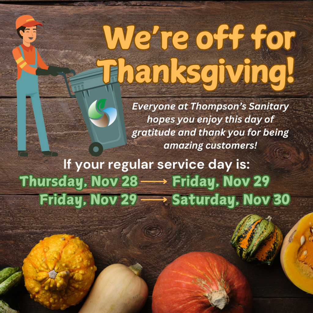 Our Blog of News and Updates – Thompson's Sanitary Service